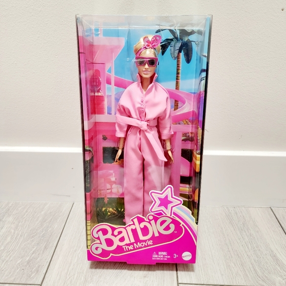 Mattel | Toys | Barbie The Movie Barbie In Pink Power Jumpsuit Doll ...